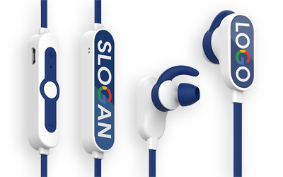 Crystal Bluetooth Earbuds CustomUSB