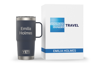 YETI Rambler - Luxe Custom Gift Box and 20oz Travel Mug CustomUSB