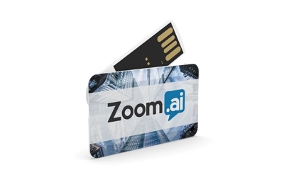 Mini Spin Wallet Card USB Flash Drive CustomUSB